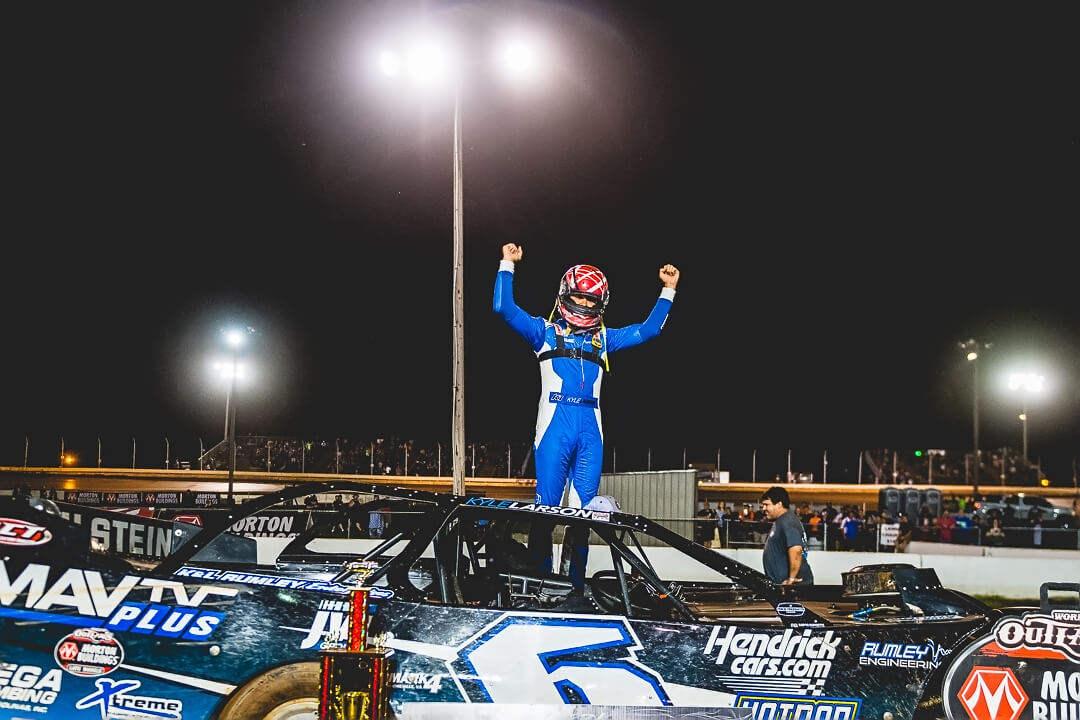 Kyle Larson earns latest W with World of Outlaws Late Models - Always ...