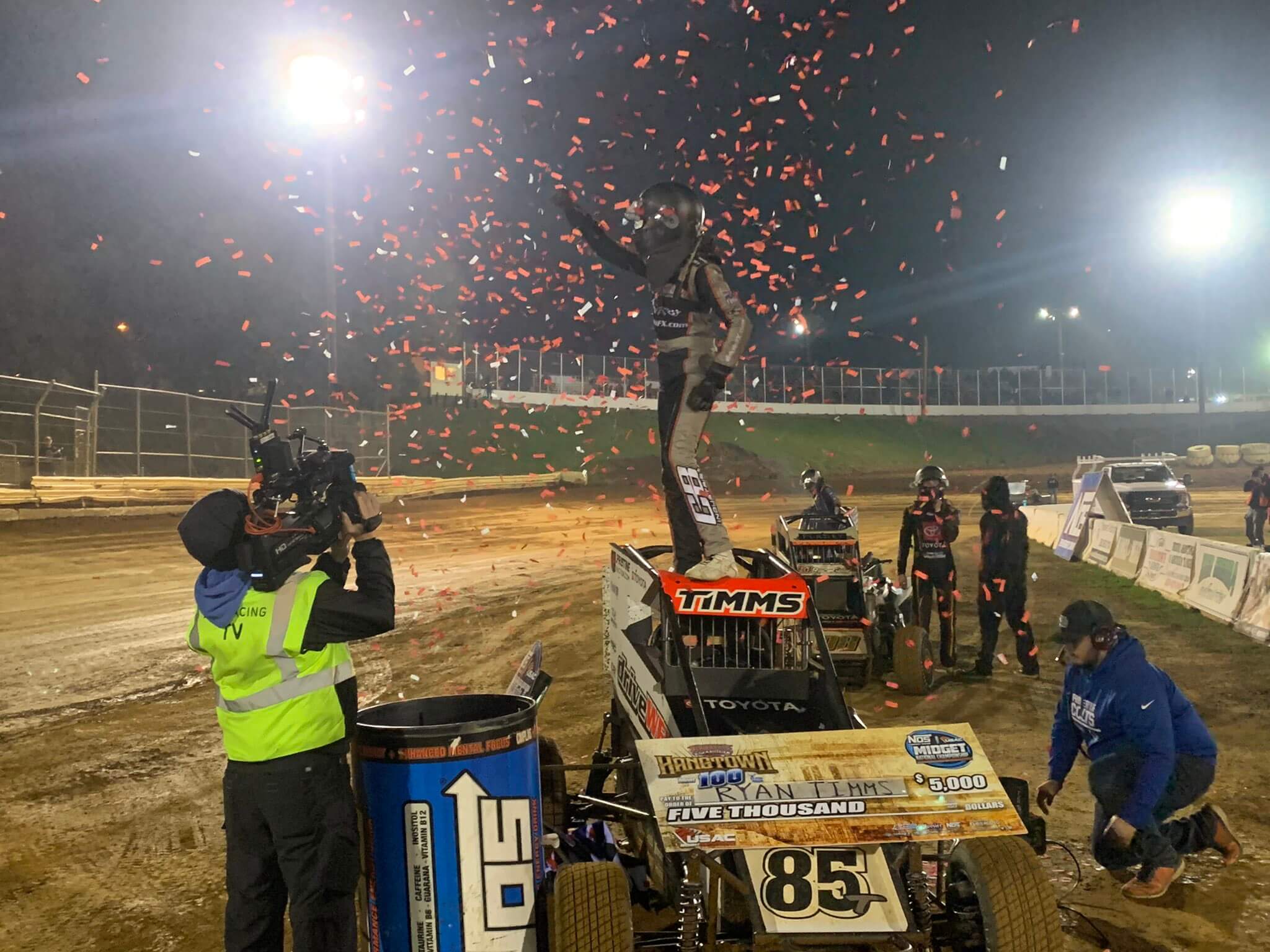 Ryan Timms earns first USAC Midget win at 15 years old - Always Race Day