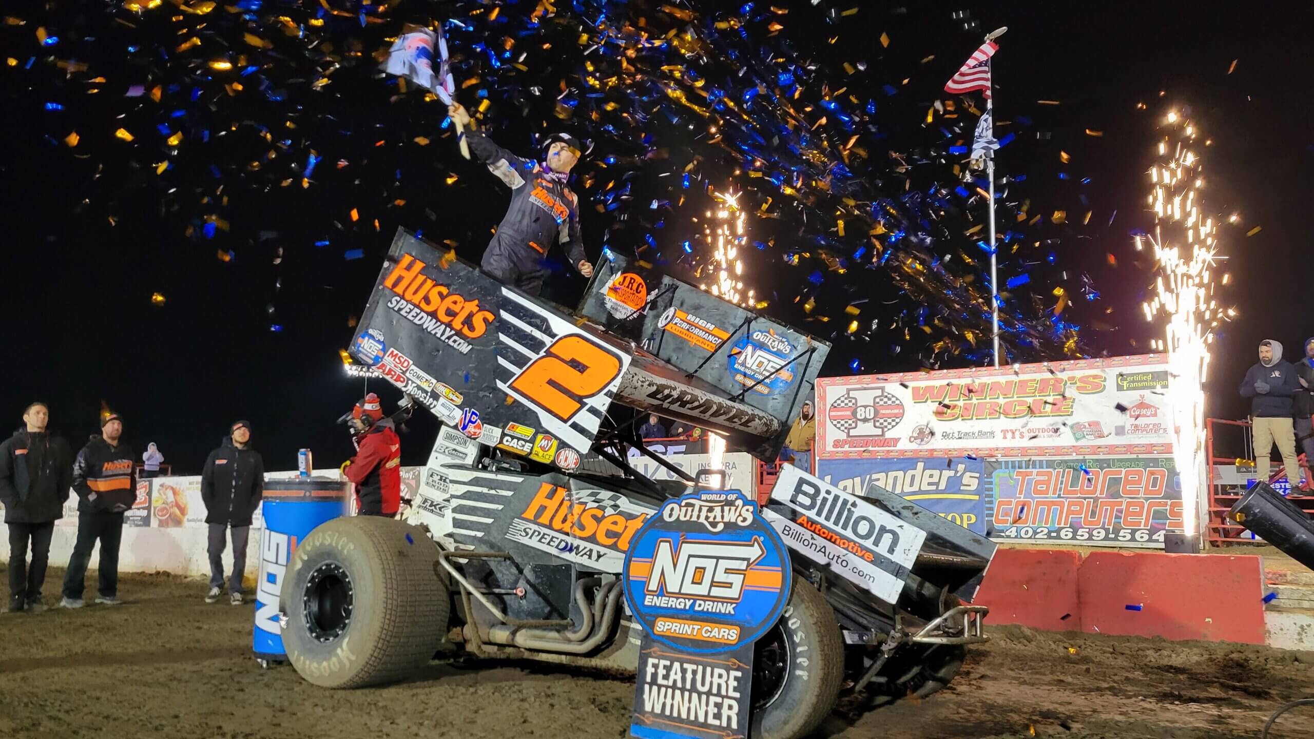 David Gravel wins final World of Outlaws race at I-80 - Always Race Day